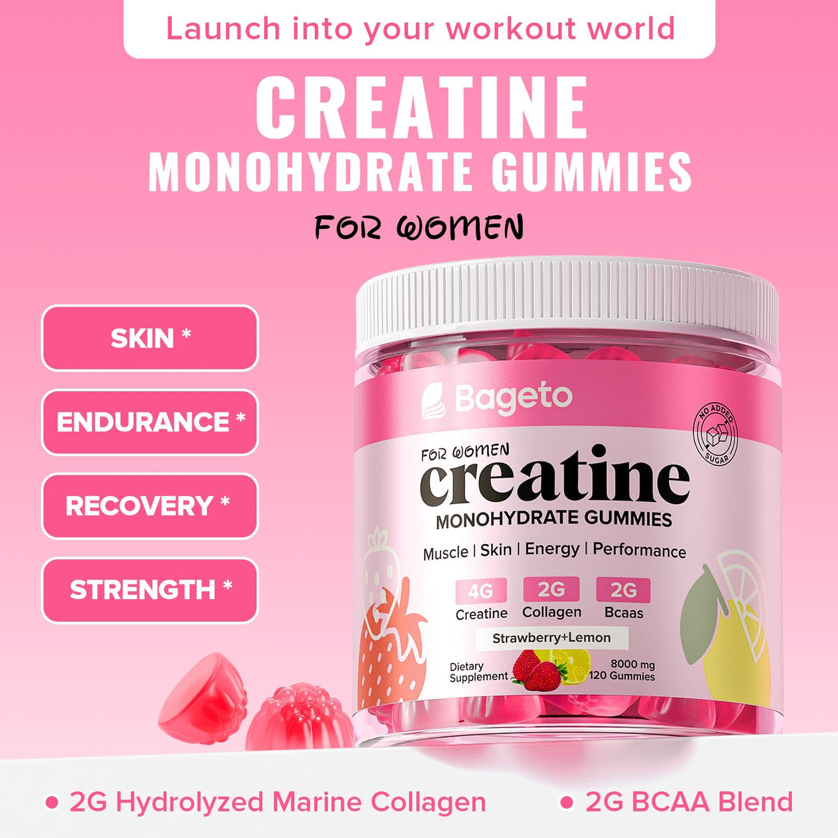 support muscle growth for women