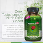 support muscle growth Testosterone UP RED