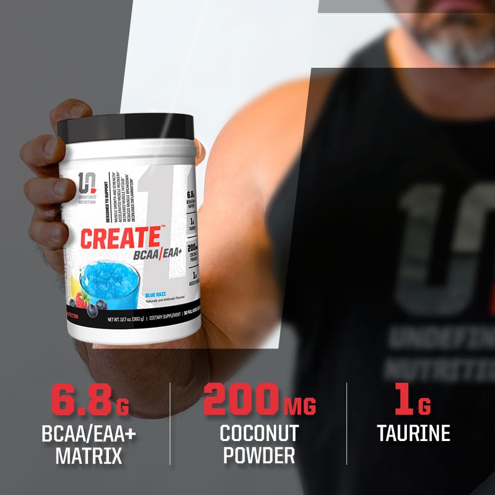 Support muscle growth with EAA+BCAA