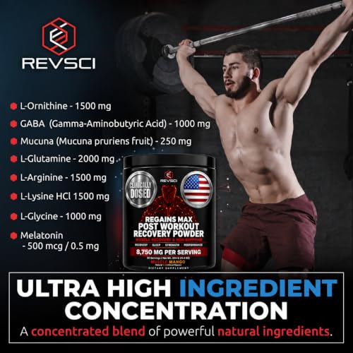 support muscle growth with Regains powder