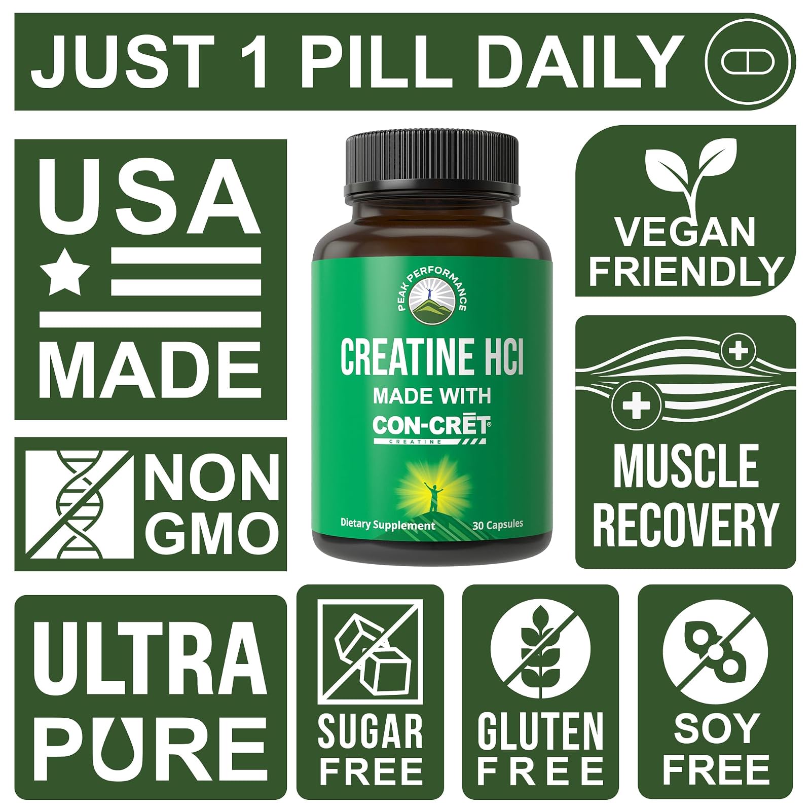 support muscle recovery with creatine