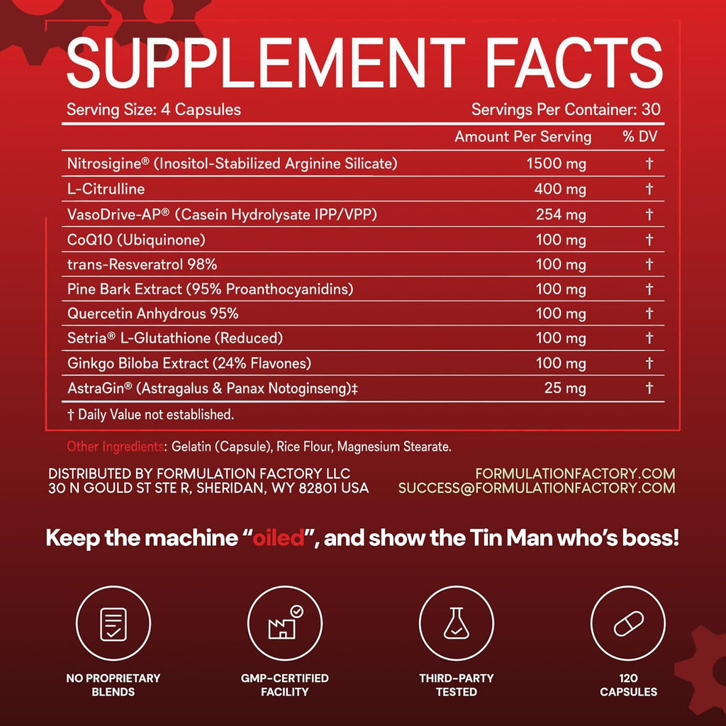 support muscle recovery with heart of titanium
