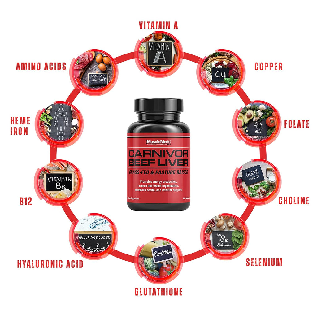 support muscle recovery with liver