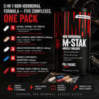 support muscle recovery with M-Stak