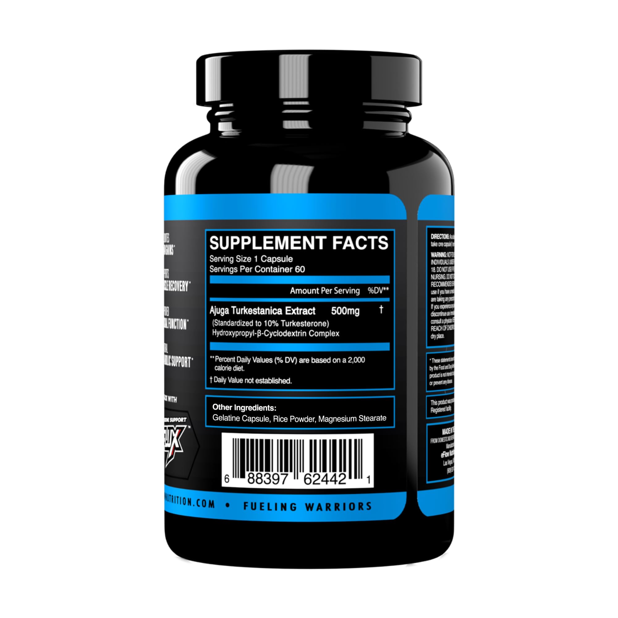 support muscle recovery with Turkesterone