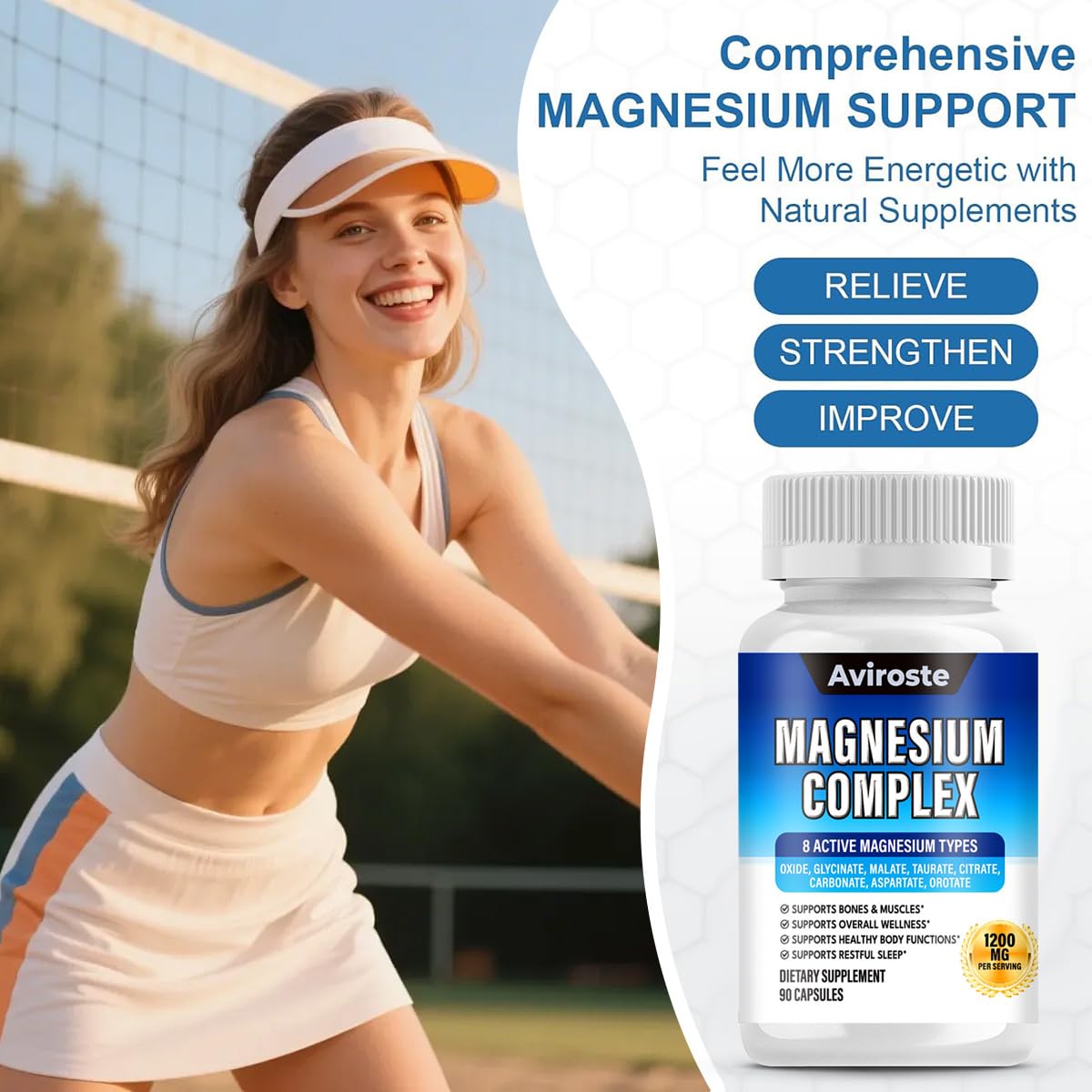 support muscle relaxation with magnesium