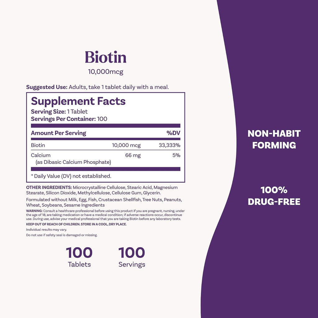 support nail growth with biotin