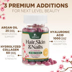 Support nails with biotin supplements