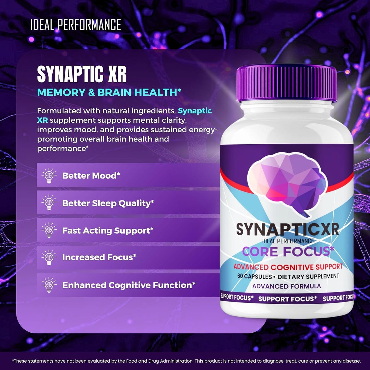 support nerve function with Synaptic XR