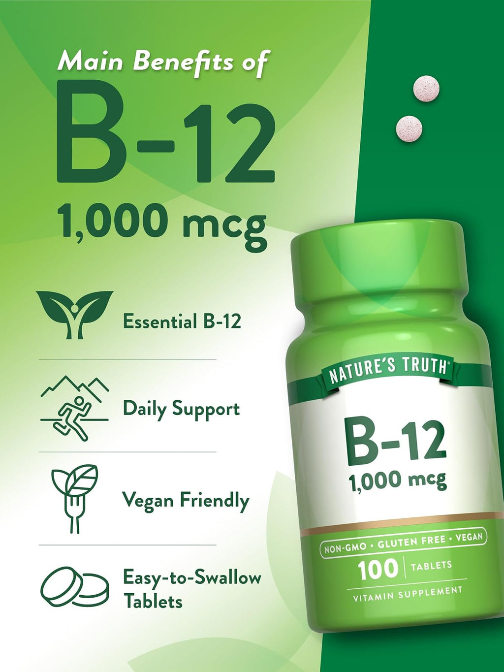 Support nerve health with B12