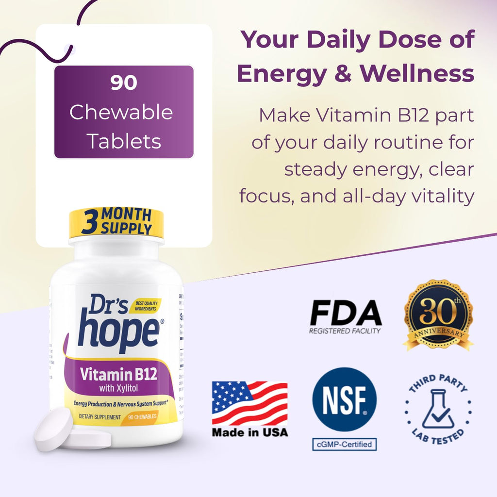 Support nerve health with B12