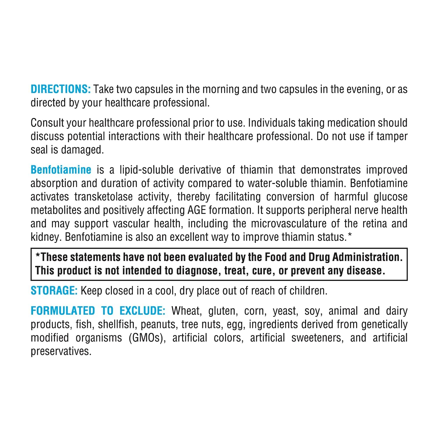 support nerve health with benfotiamine