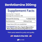 Support nerve health with Benfotiamine