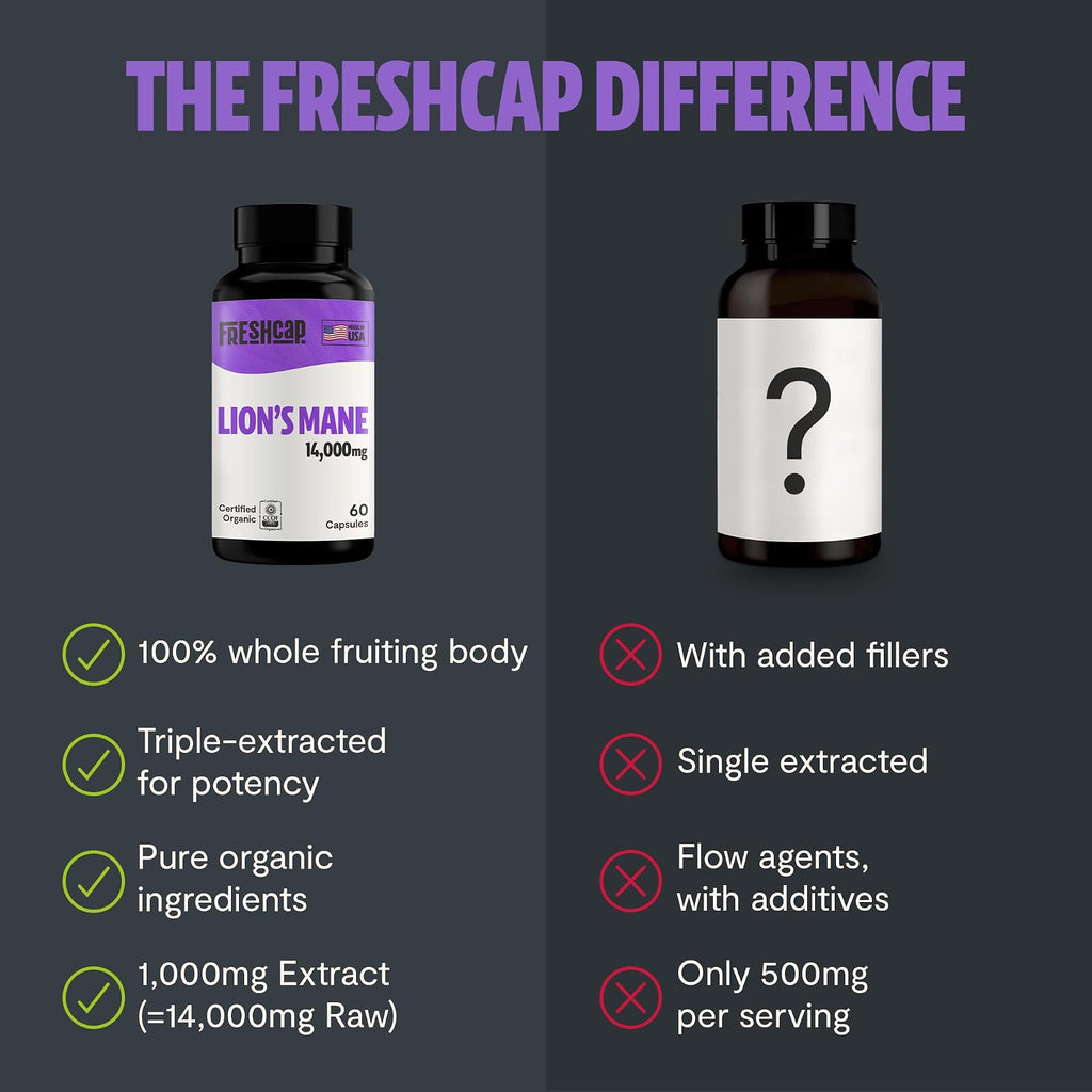 support nerve health with lion's mane