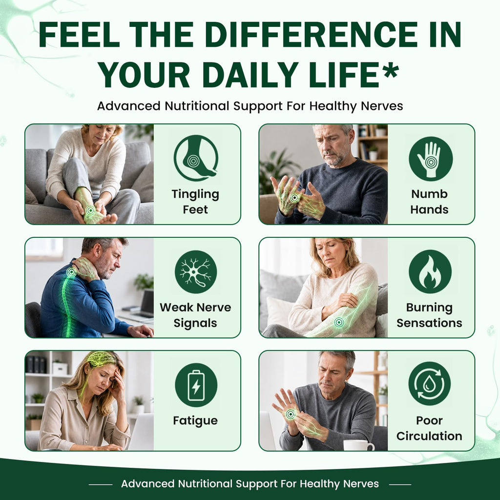 Support nerve health with softgels