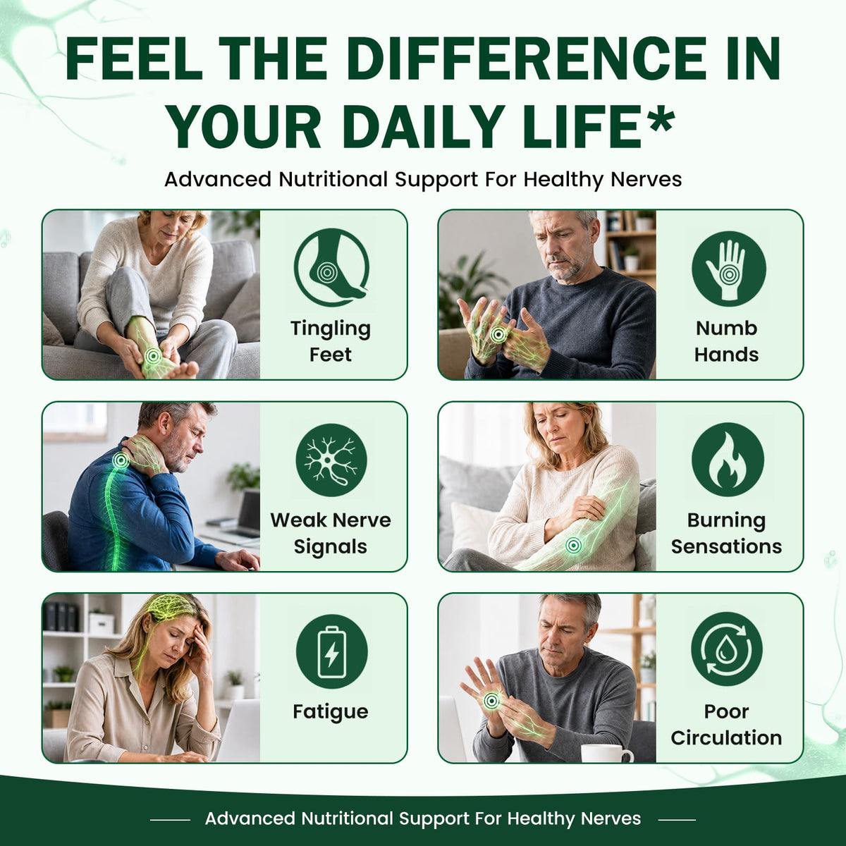 Support nerve health with softgels