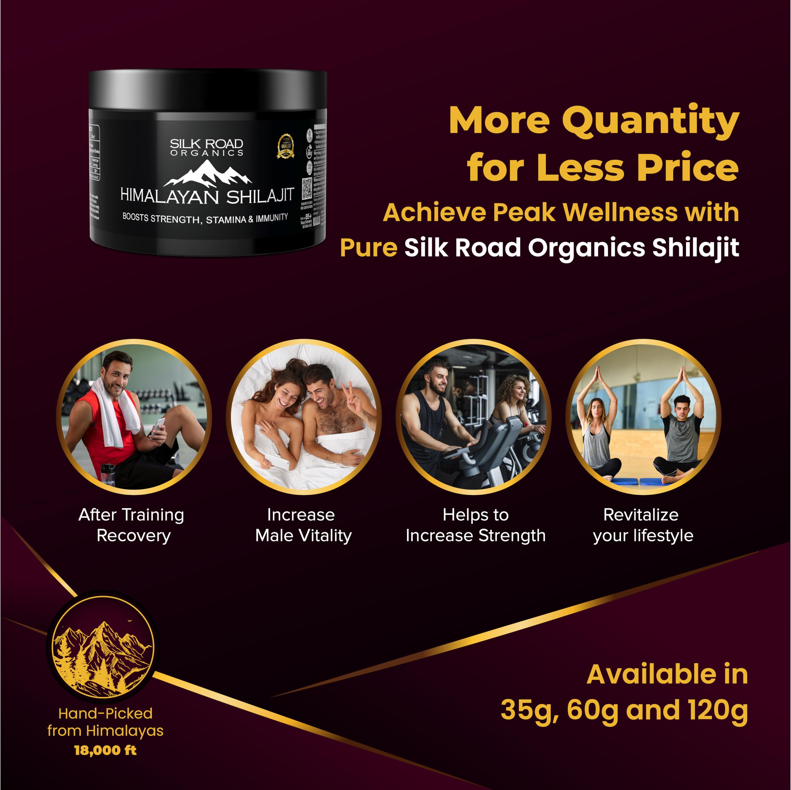Support overall health with Shilajit