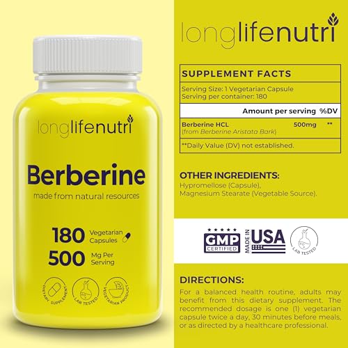 support overall well-being with berberine