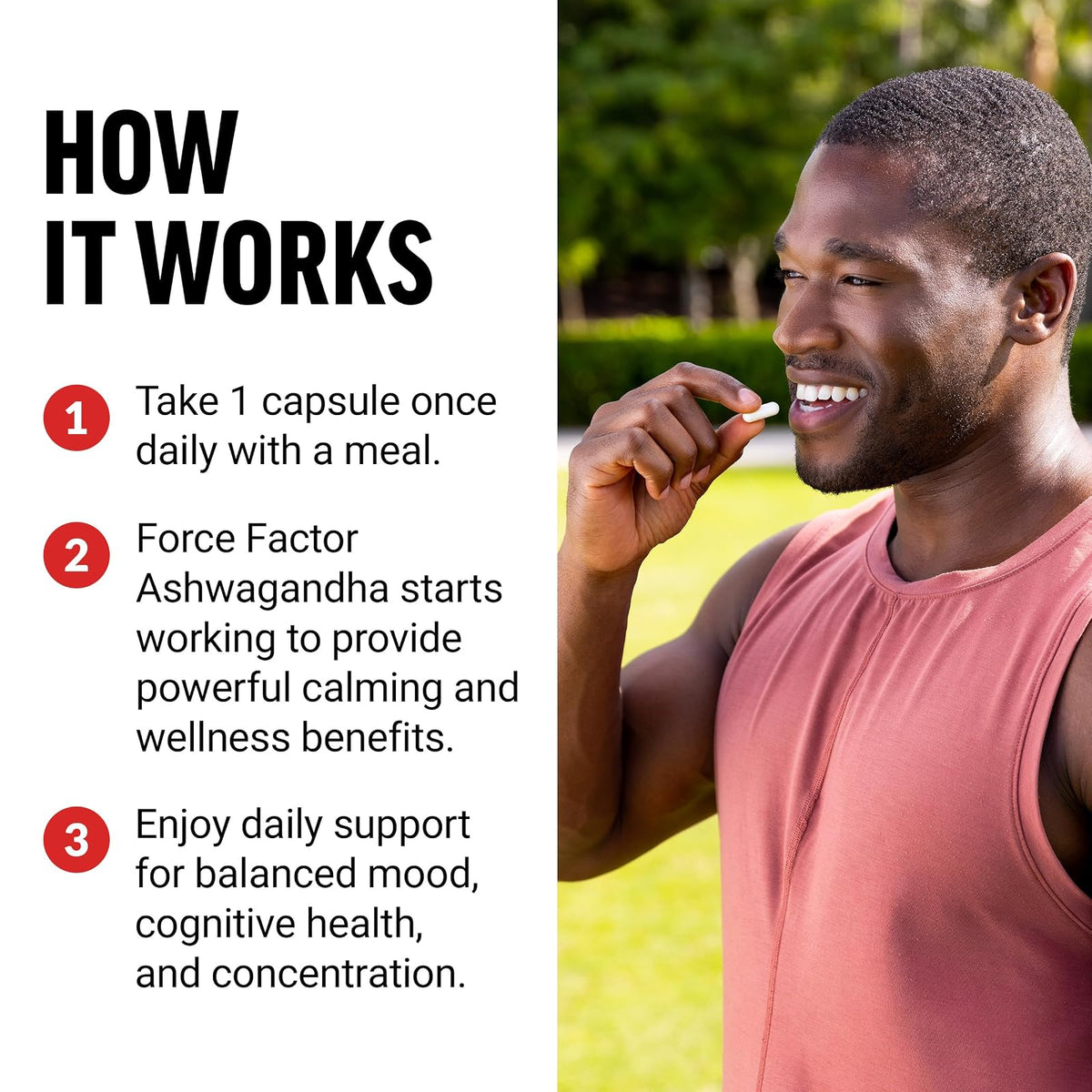support overall wellness Ashwagandha capsules