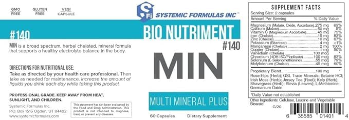 support overall wellness with minerals