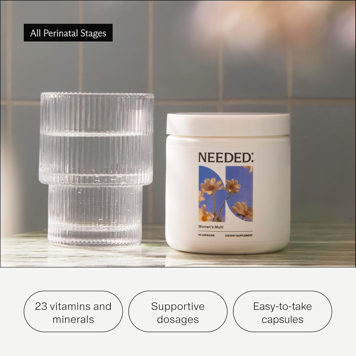 support overall wellness with multivitamins