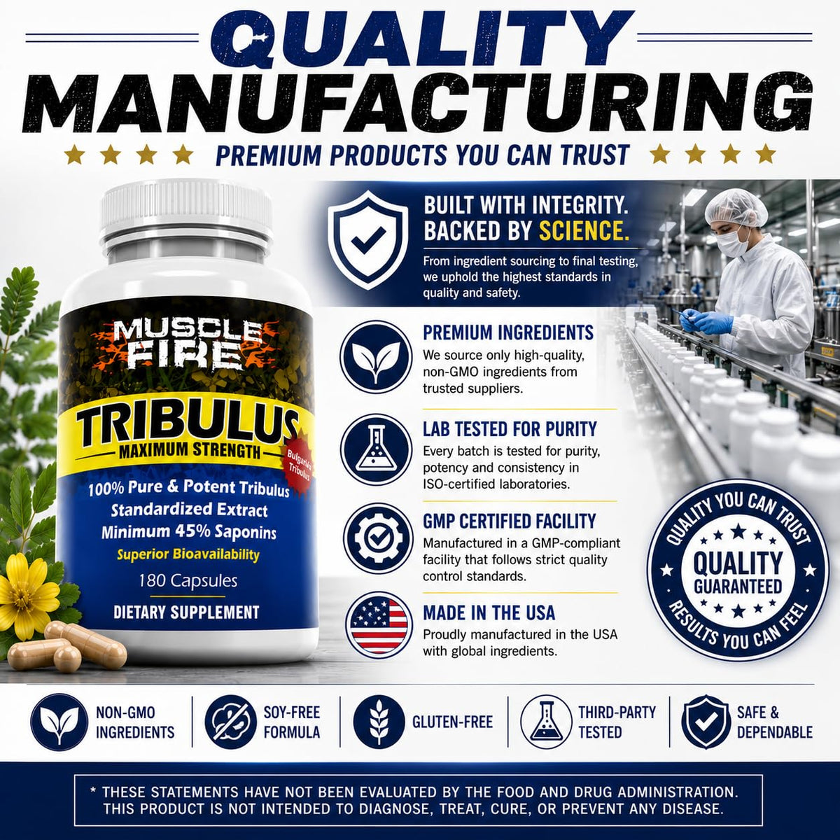 Support overall wellness with Tribulus