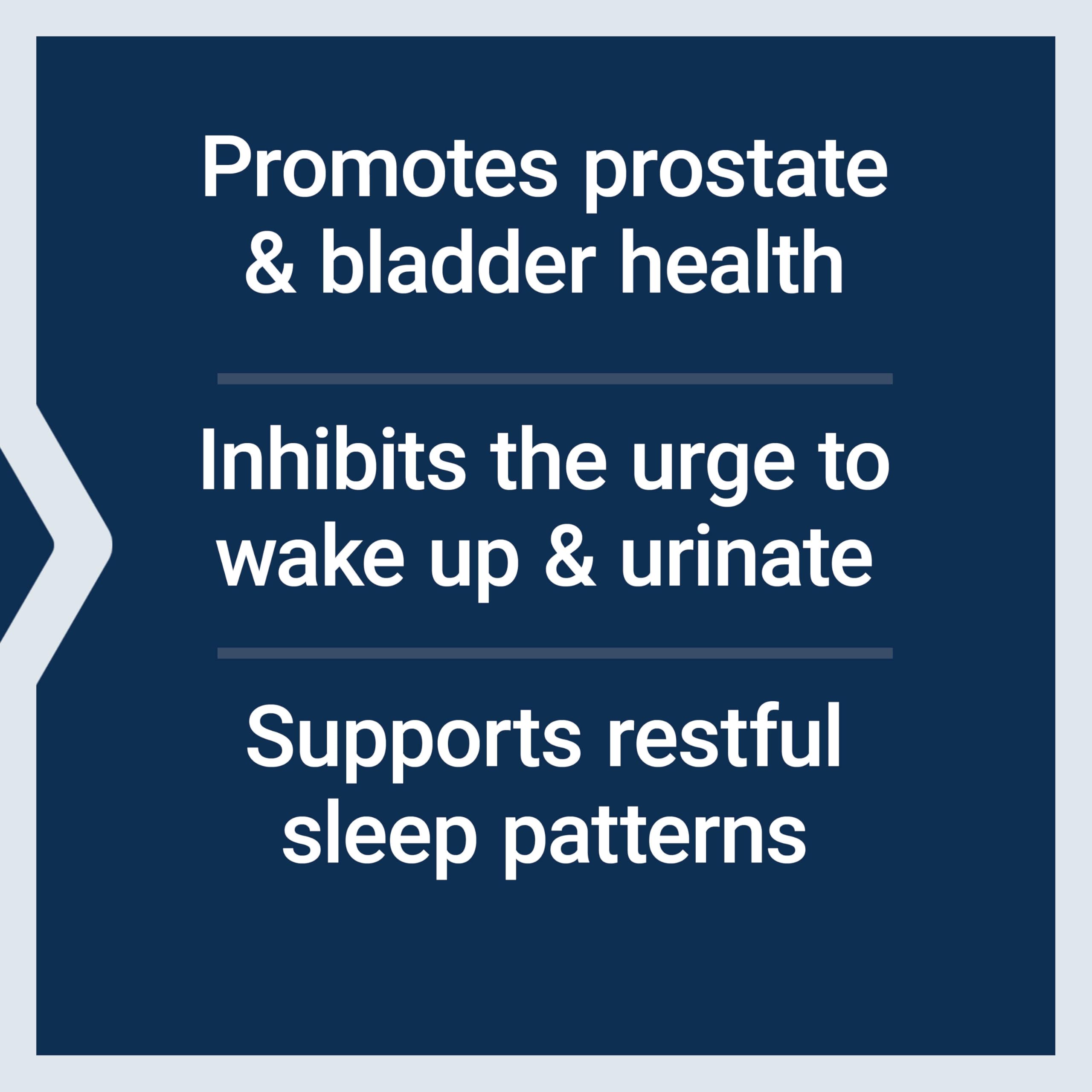 support prostate health and sleep