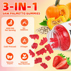 support prostate health with saw palmetto