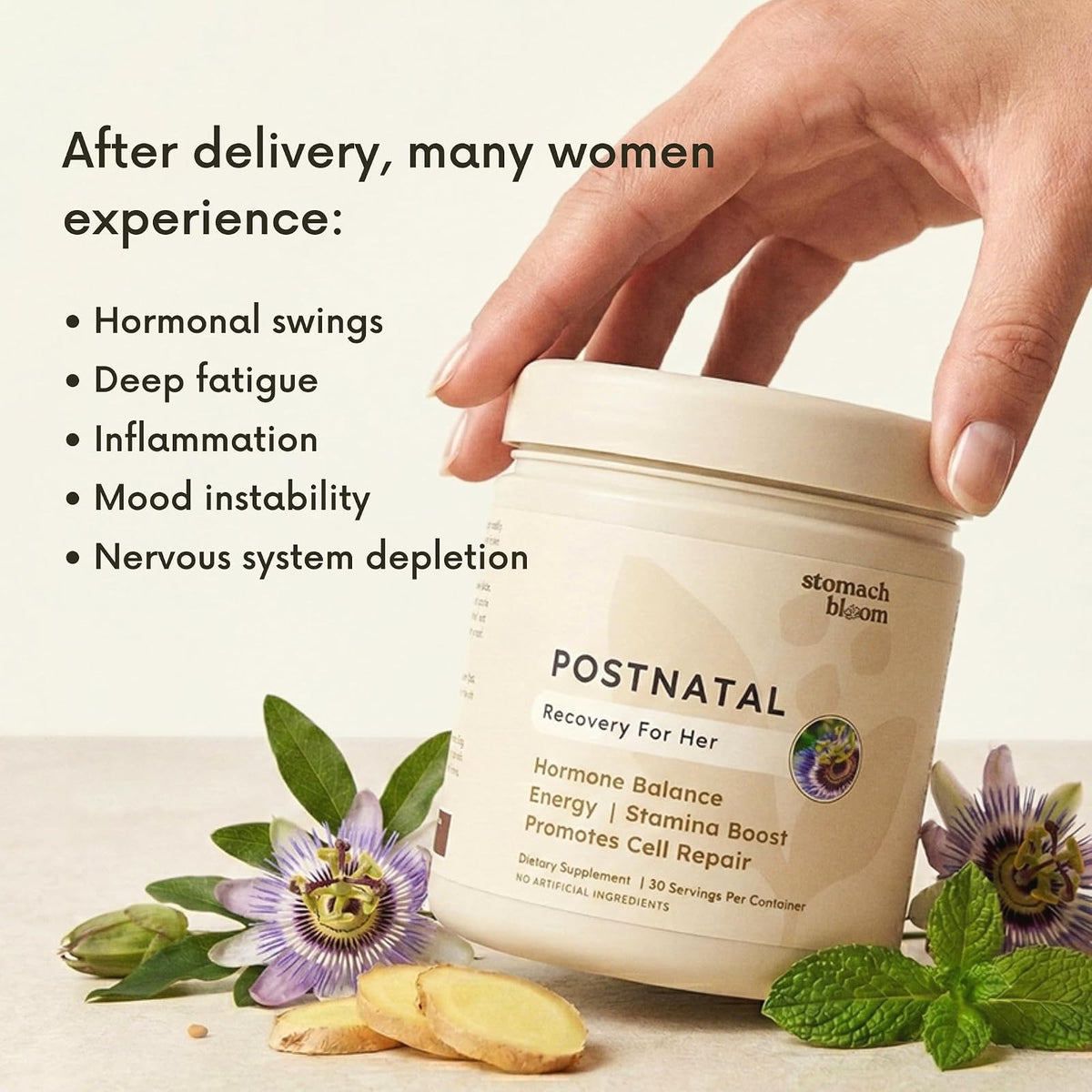 support recovery with postnatal vitamins