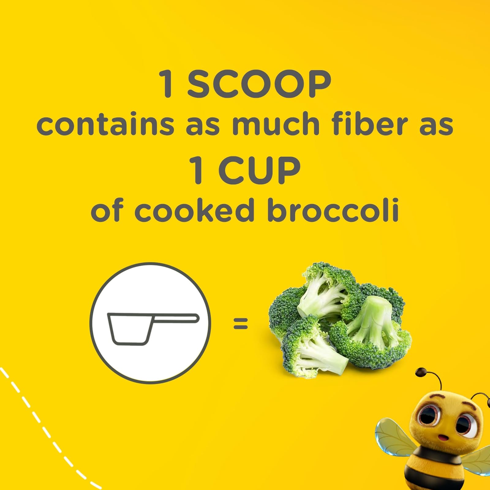support regularity with fiber powder