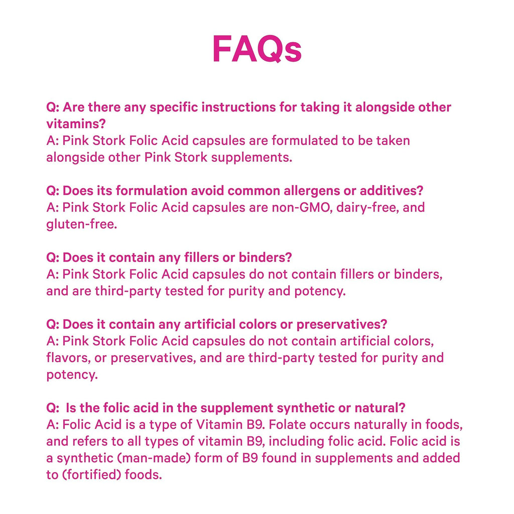 Support reproductive health with folate