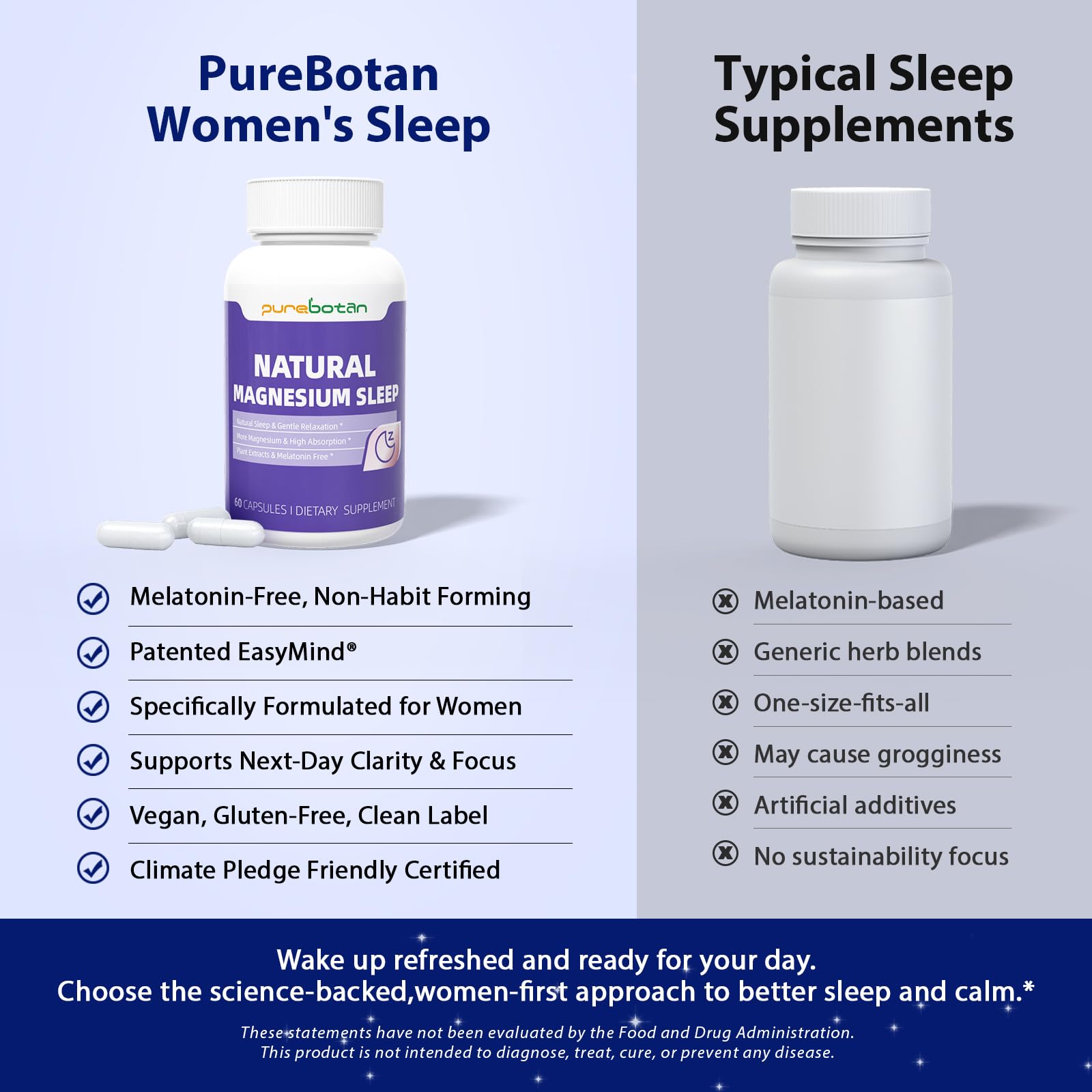 support restful sleep without melatonin