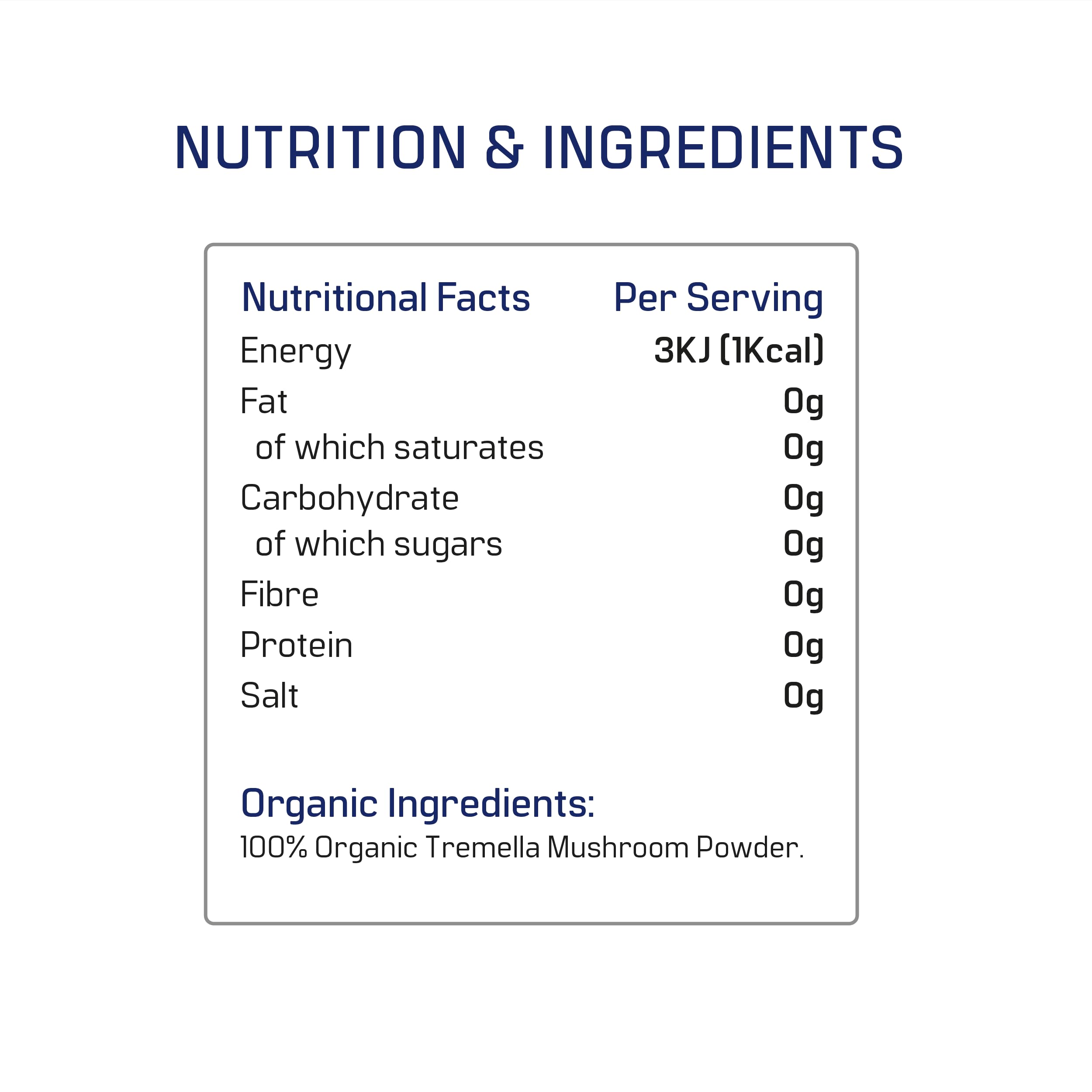 support skin elasticity with mushrooms