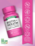support skin health with biotin