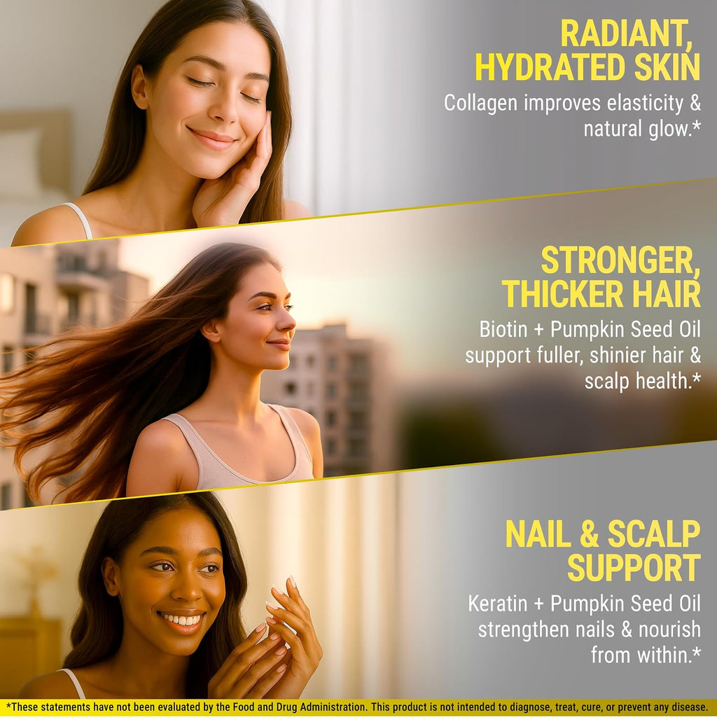 support skin health with biotin