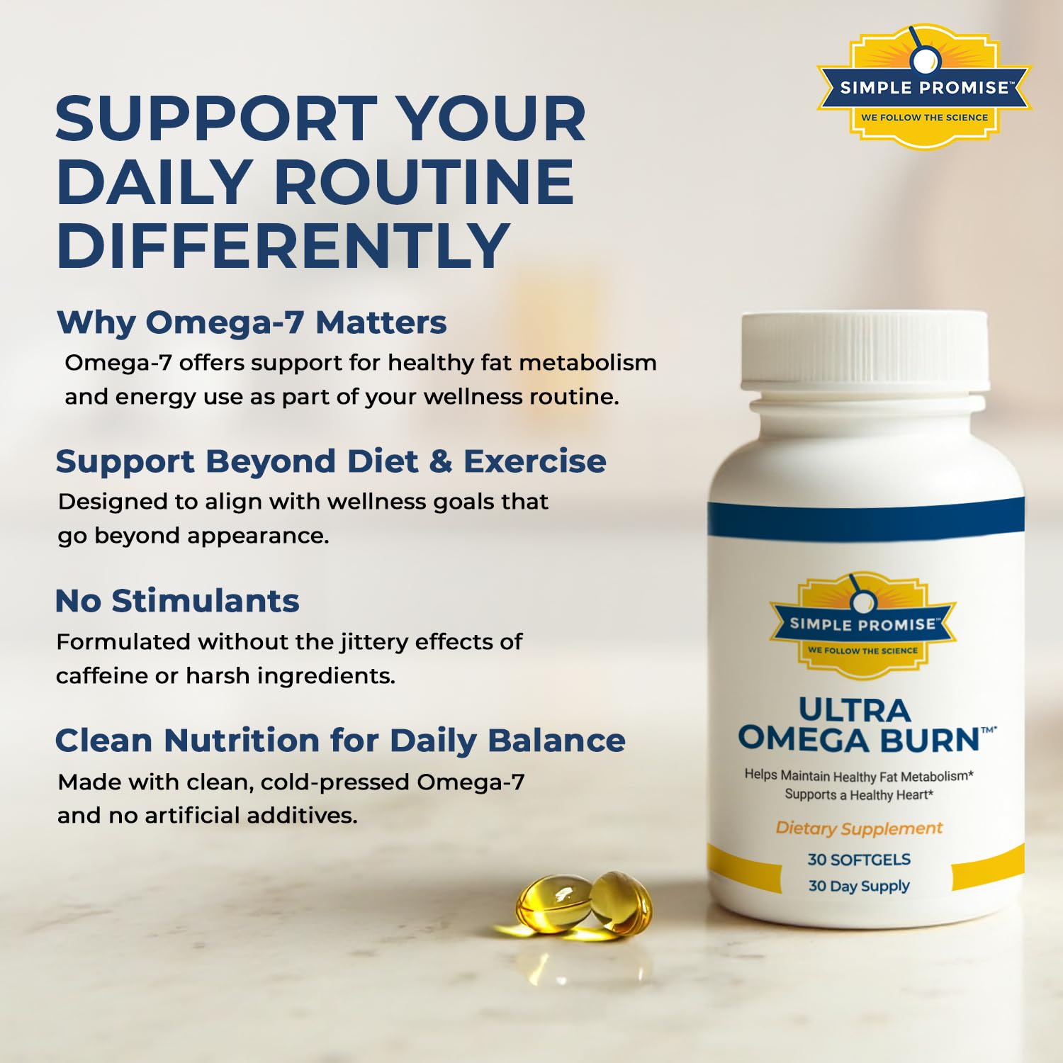 Support skin health with Omega-7