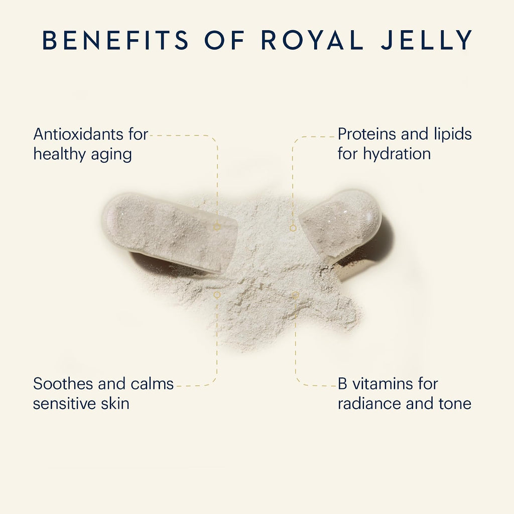 support skin health with royal jelly