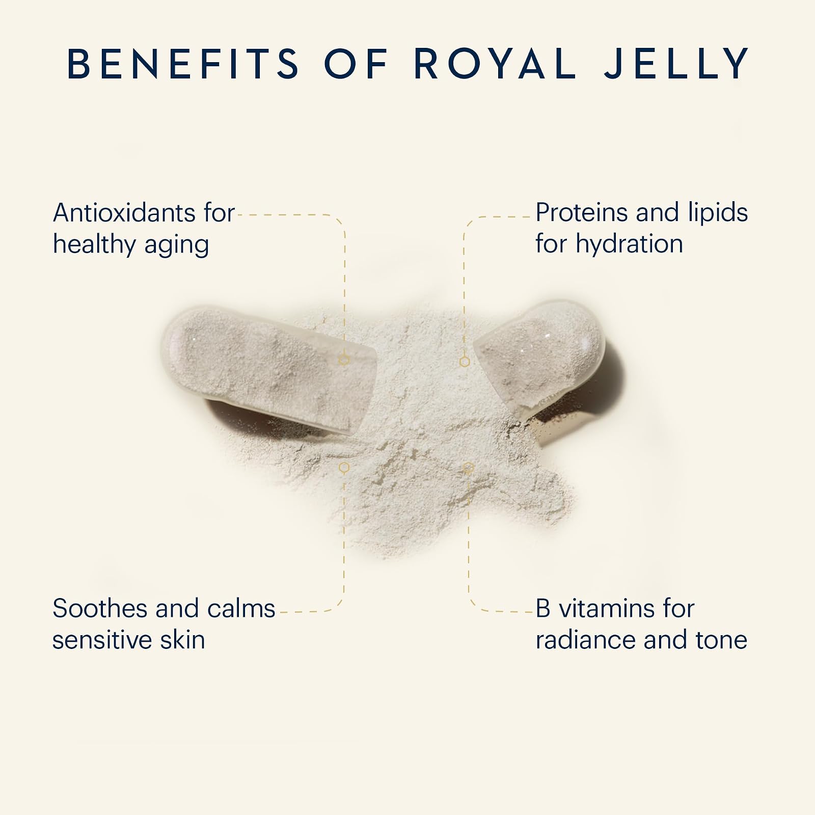 support skin health with royal jelly