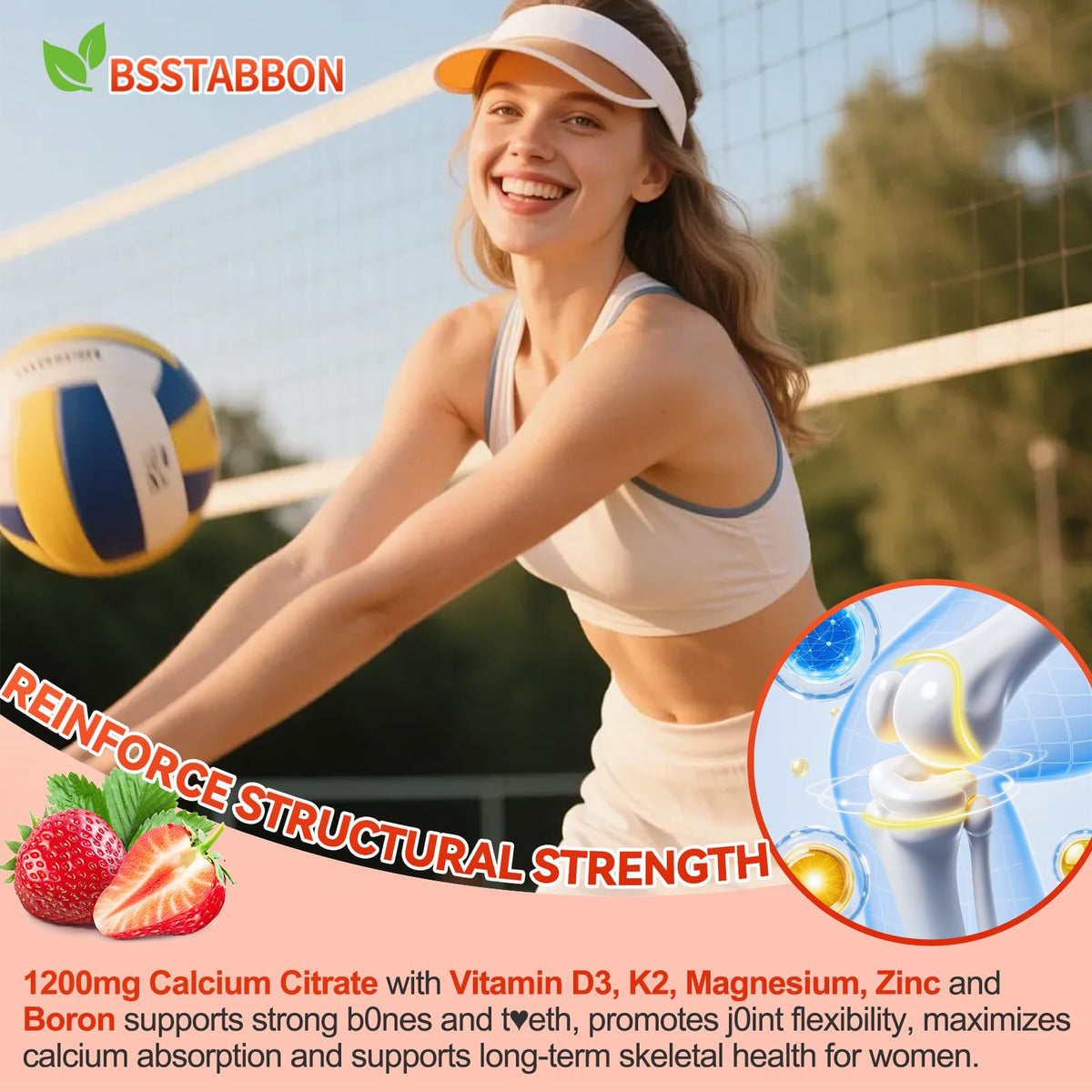 Support strong bones with calcium citrate