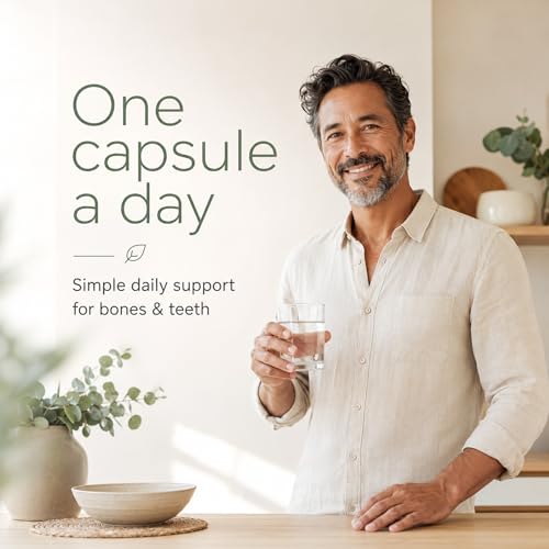 Support strong bones with calcium