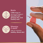 support strong nails and glowing skin