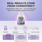Support strong nails with biotin