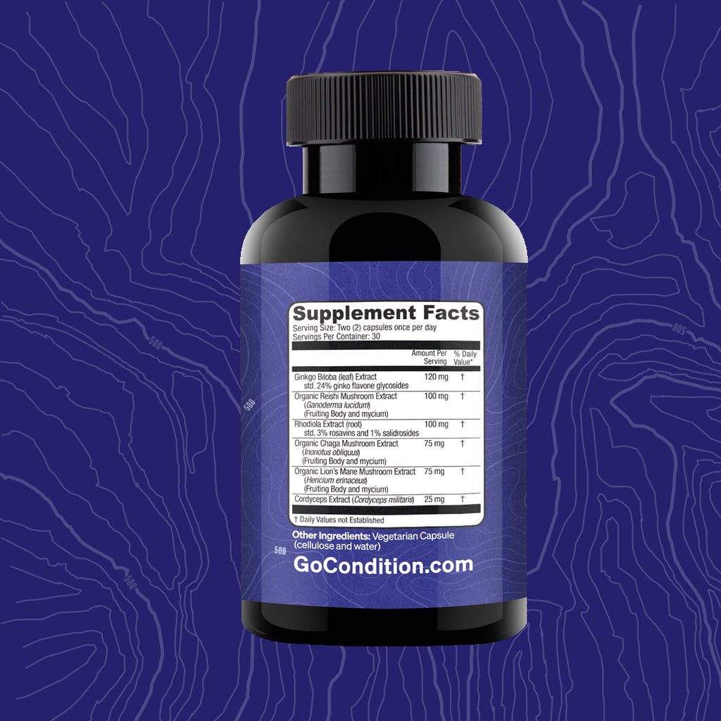 Support supplements for hikers and climbers