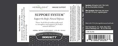 support system herbal supplements for vitality