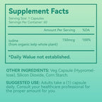 support thyroid function with iodine
