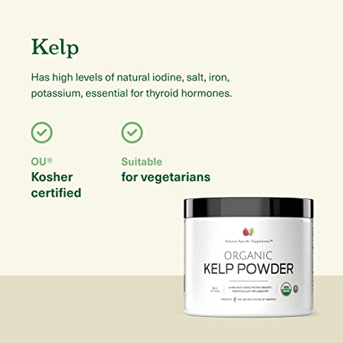 support thyroid health with kelp supplements