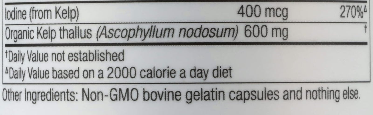 support thyroid health with kelp