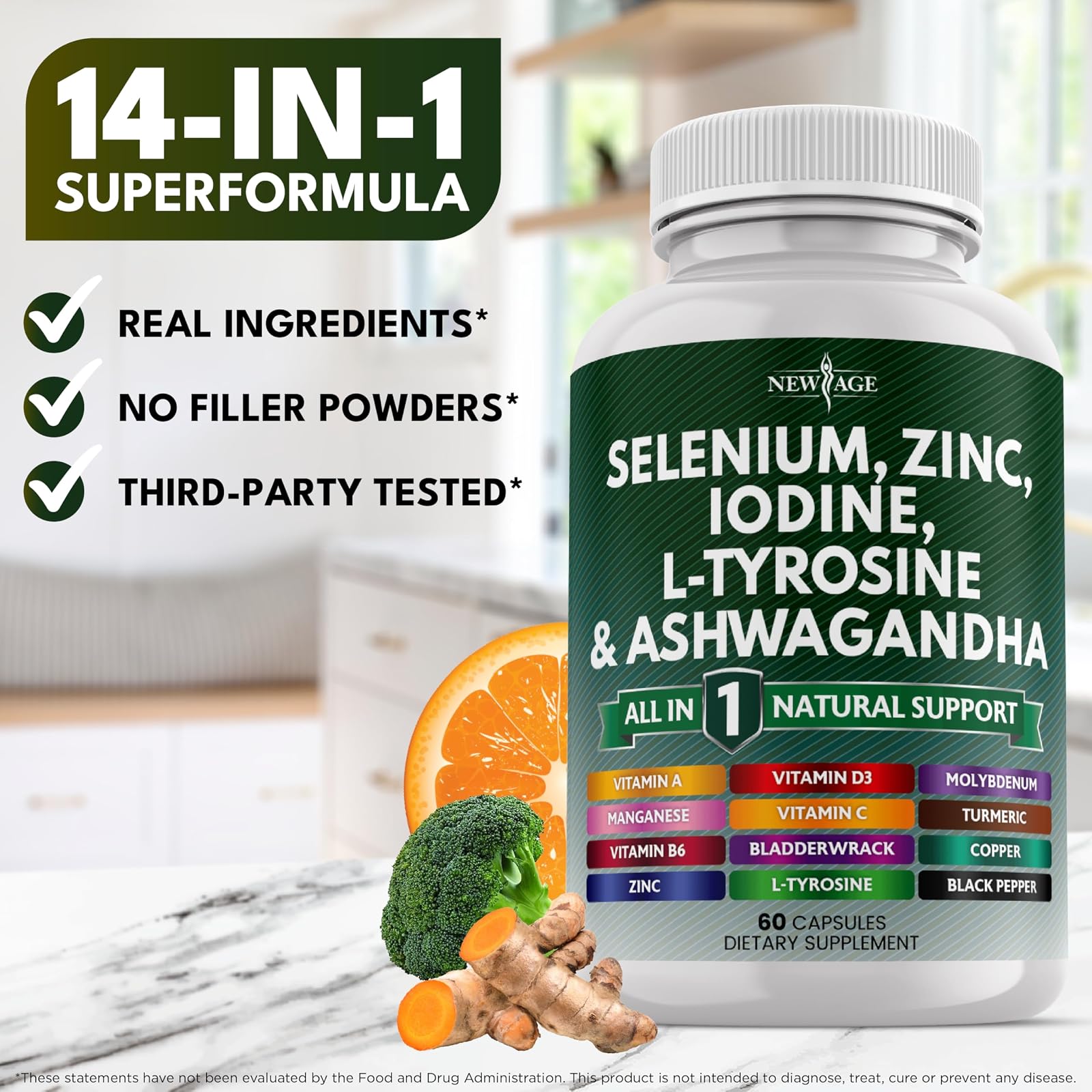 Support thyroid health with minerals