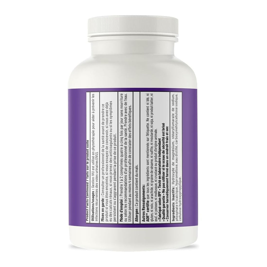 support urinary function with cranberry