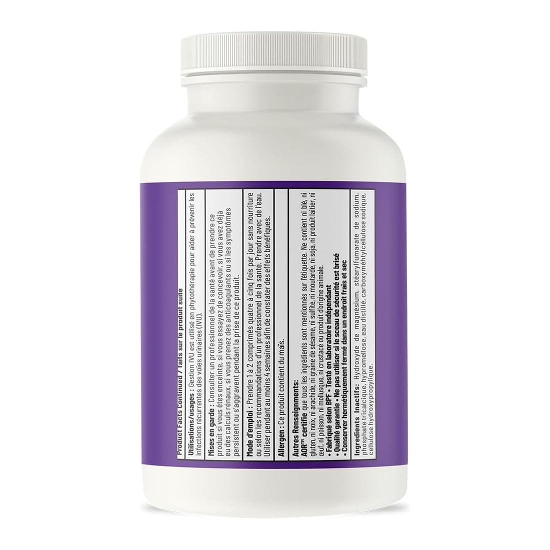 support urinary function with cranberry
